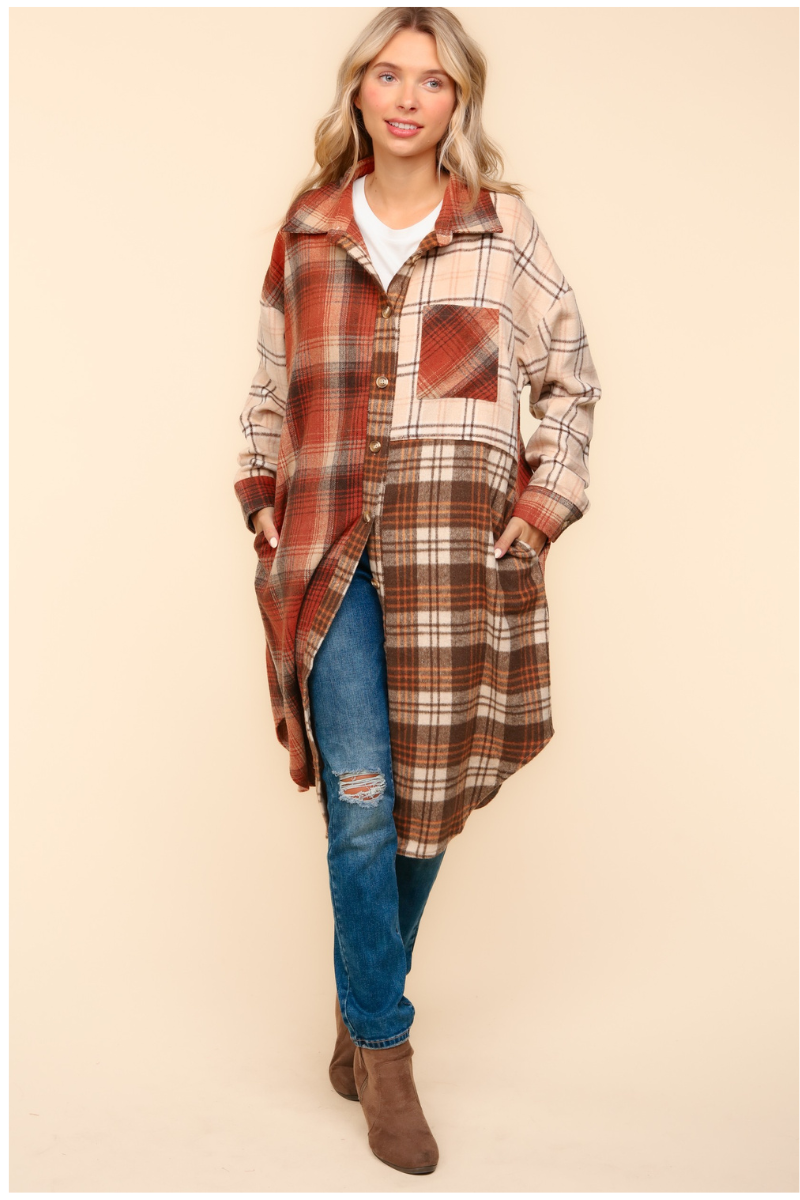 Pumpkin Patch Shacket – VGB Boutique